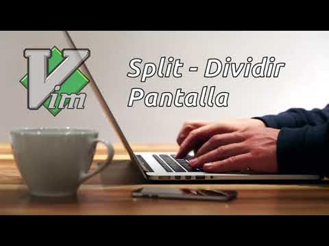 Vim split - dividir ventanas - pantalla - YouTube