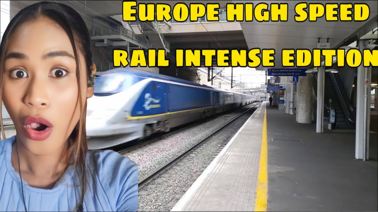 Europe’s High-Speed Trains Blew My Mind! 🚄 | Reaction - YouTube