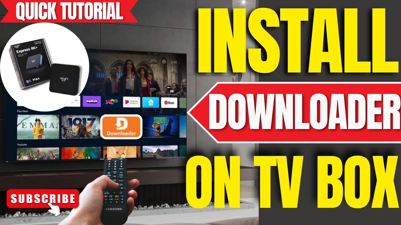 How to Install Downloader App on ANY Android TV Box (2026 Guide) - YouTube