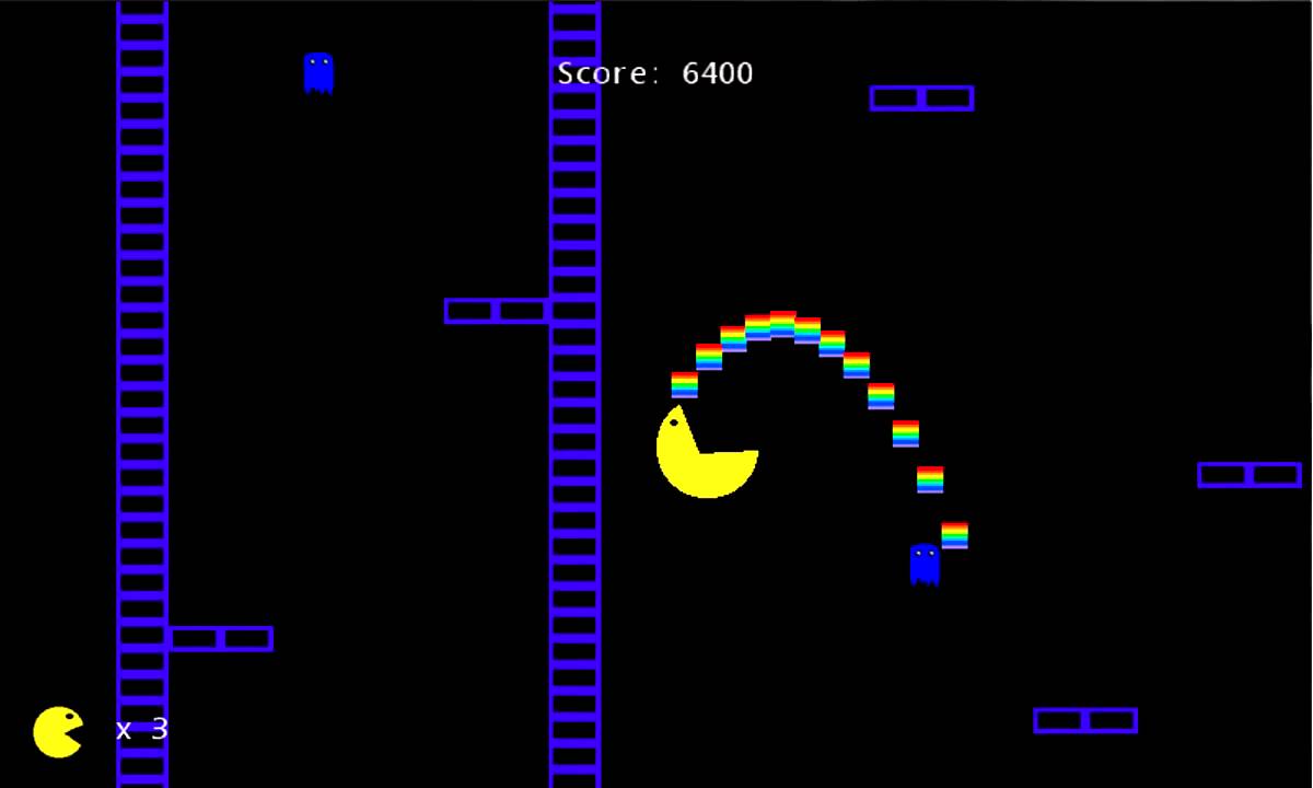Rainbow Pacman - YouTube