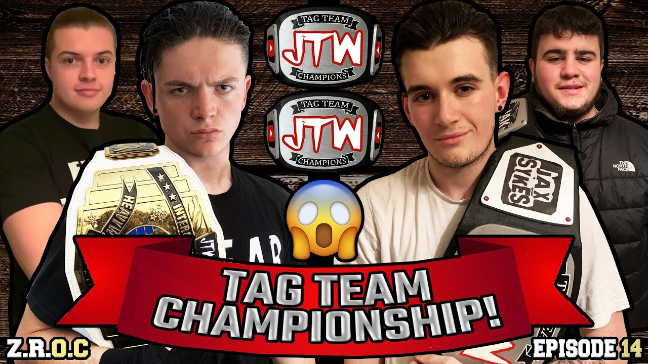 ZAC ROWE w/JOE ANTHONY VS JAX SYKES w/JAK EDWARDS - JTW Tag Team ...