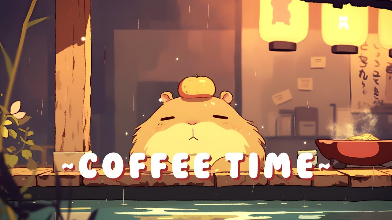 Capybara Music Lab - Chill Study Music Mix ~ Zen Moments ~ 🦫 🎧 - YouTube