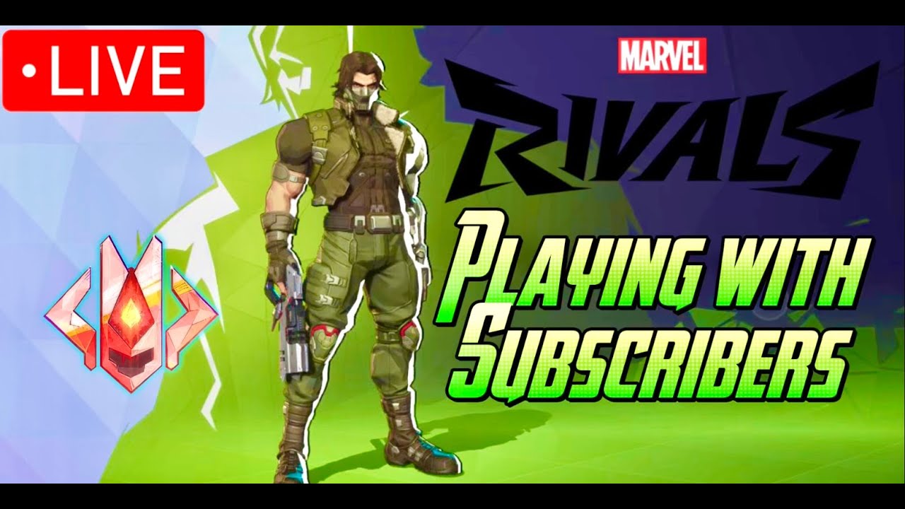 🔴Live Marvel Rivals - Playing Solo Ranked! - YouTube