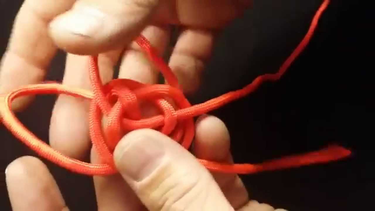 How to Tie a Double Lanyard Knot - YouTube