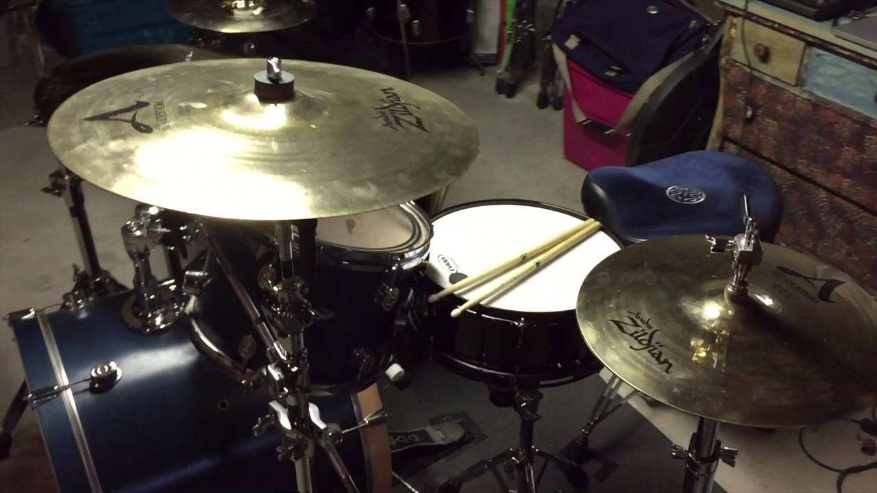 My Drum Setup Time Lapse - YouTube