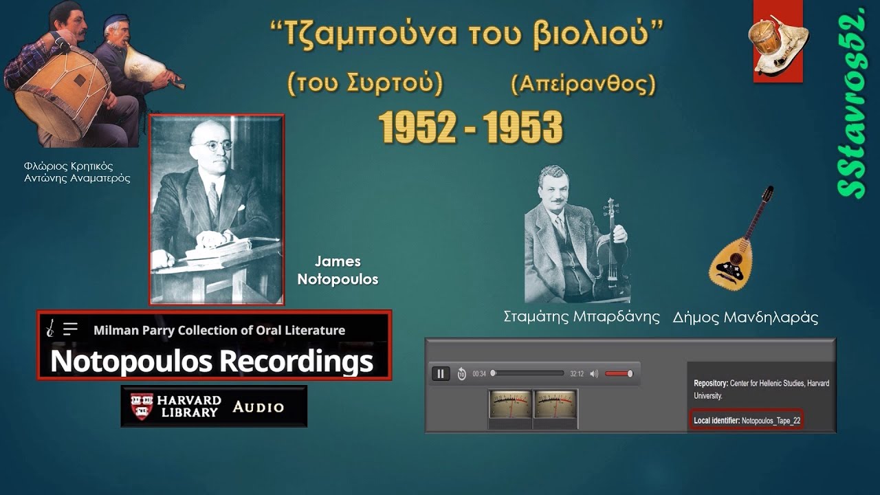 ΝΑΞΟΣ_ (α. ΤΖΑΜΠΟΥΝΟΝΤΟΥΜΠΑΚΑ - β. ΤΖΑΜΠΟΥΝΕΣ ΤΟΥ ΒΙΟΛΙΟΥ) - YouTube