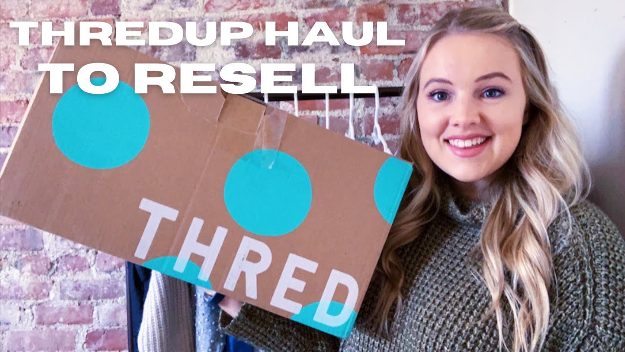 ThredUp Haul to Resell on Poshmark & eBay (& Review) | Full Time ...