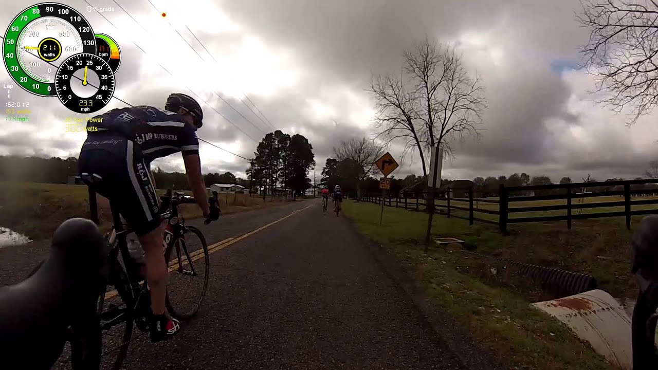 1-9-2016 Acadiana Bicycle Company Race Team Training Ride from Pack n ...
