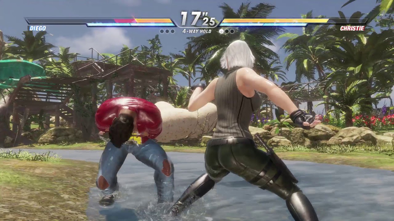 DOA6 Diego safe moves fuzzyguard demo - YouTube