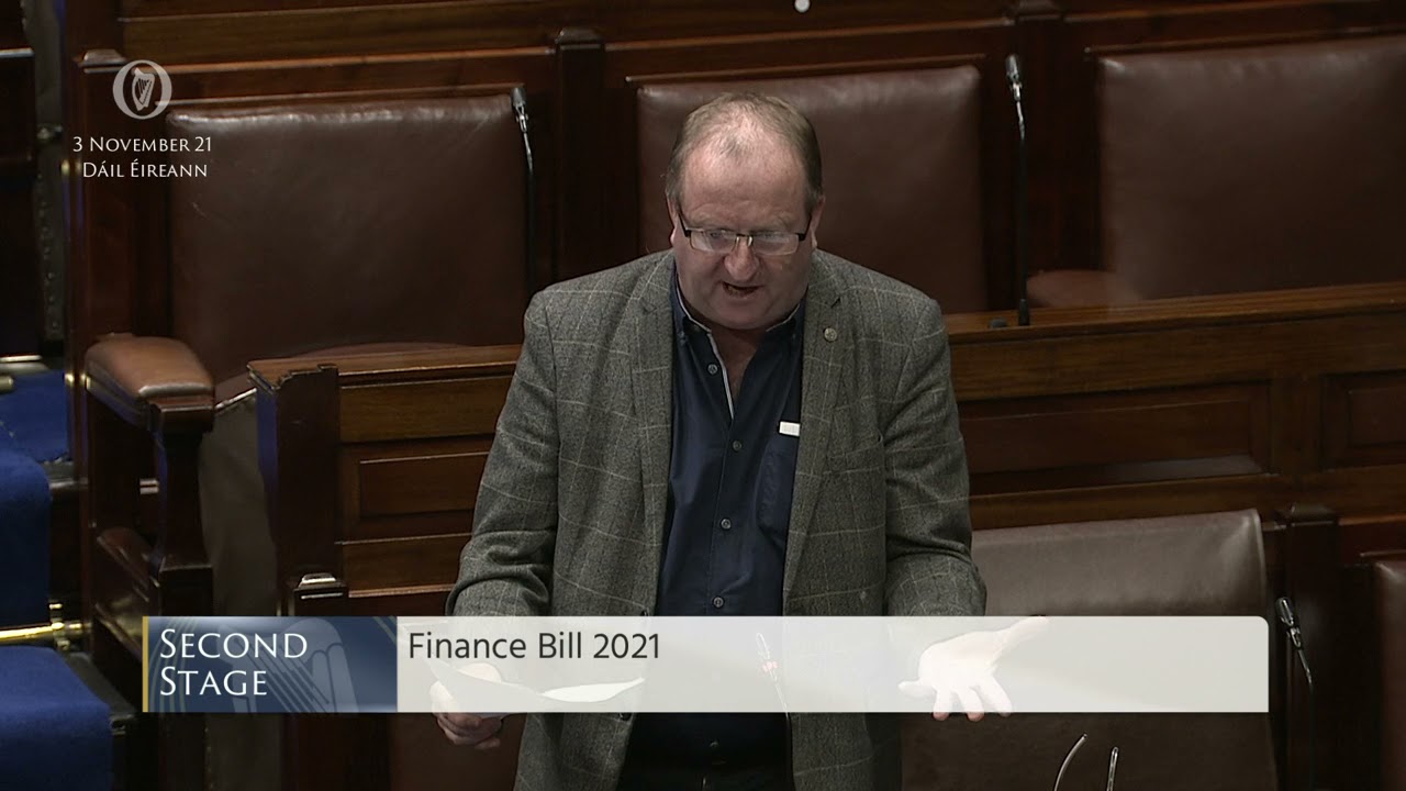 Deputy Michael Collins- speech from 3 Nov 2021 - YouTube