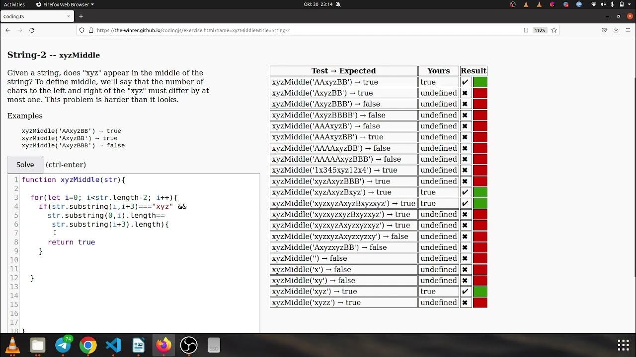 CodingJS(CodingBat) String-2 --xyzMiddle Javascript solution - YouTube CodingJS(CodingBat) String-2 --xyzMiddle Javascript solution - YouTube
