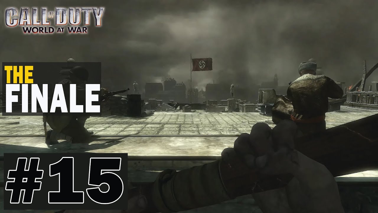 DOWNFALL - CALL of DUTY WORLD at WAR - FINAL MISSION - GamePlay - No ...