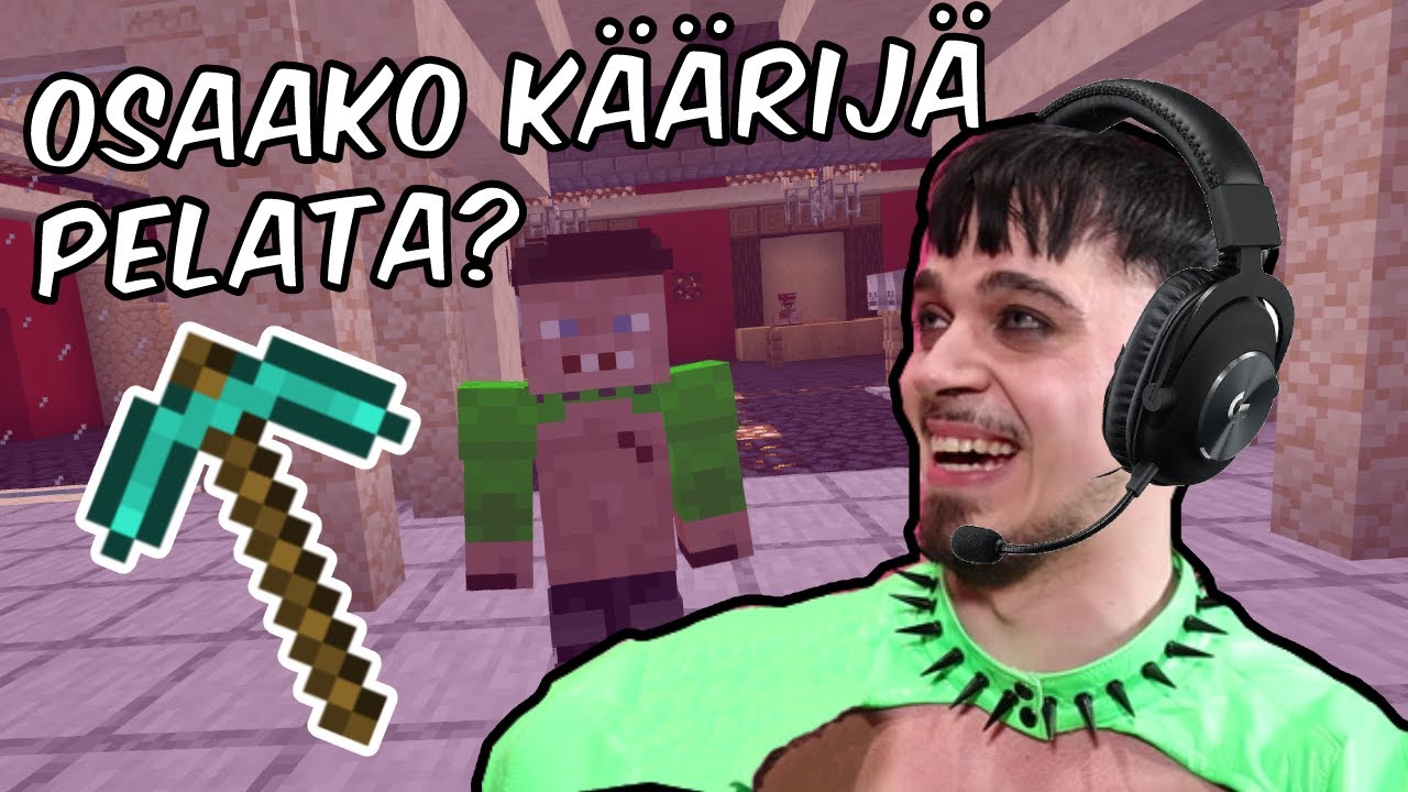 Minecraft KÄÄRIJÄN KANSSA! - YouTube
