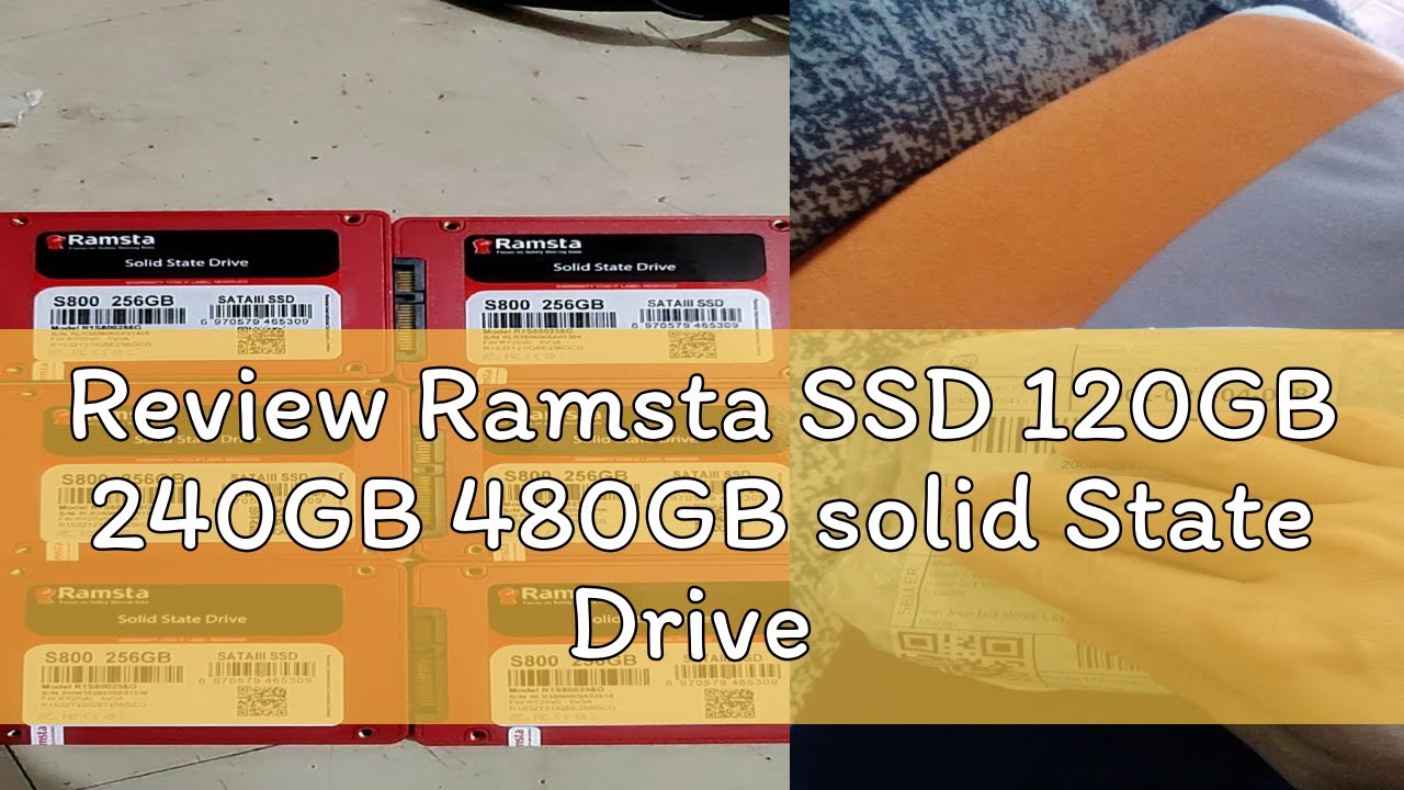 Review Ramsta SSD 120GB 240GB 480GB solid State Drive - YouTube