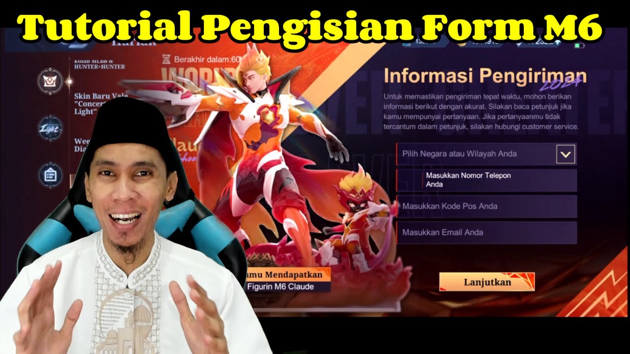 Tutorial Mengisi Form Figure M6 Clade Agar Sampai Di Rumah Dengan Selamat - YouTube