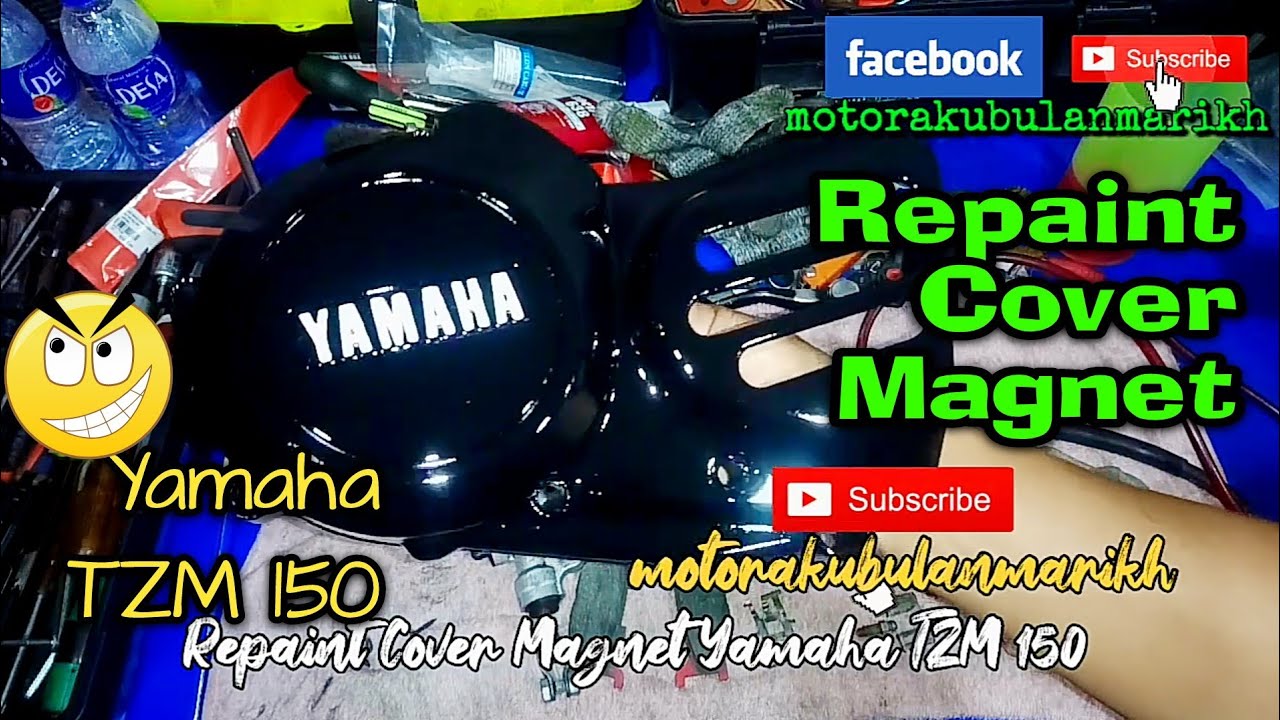 En. Anuar #30 Repaint Cover Magnet Yamaha TZM 150 - YouTube