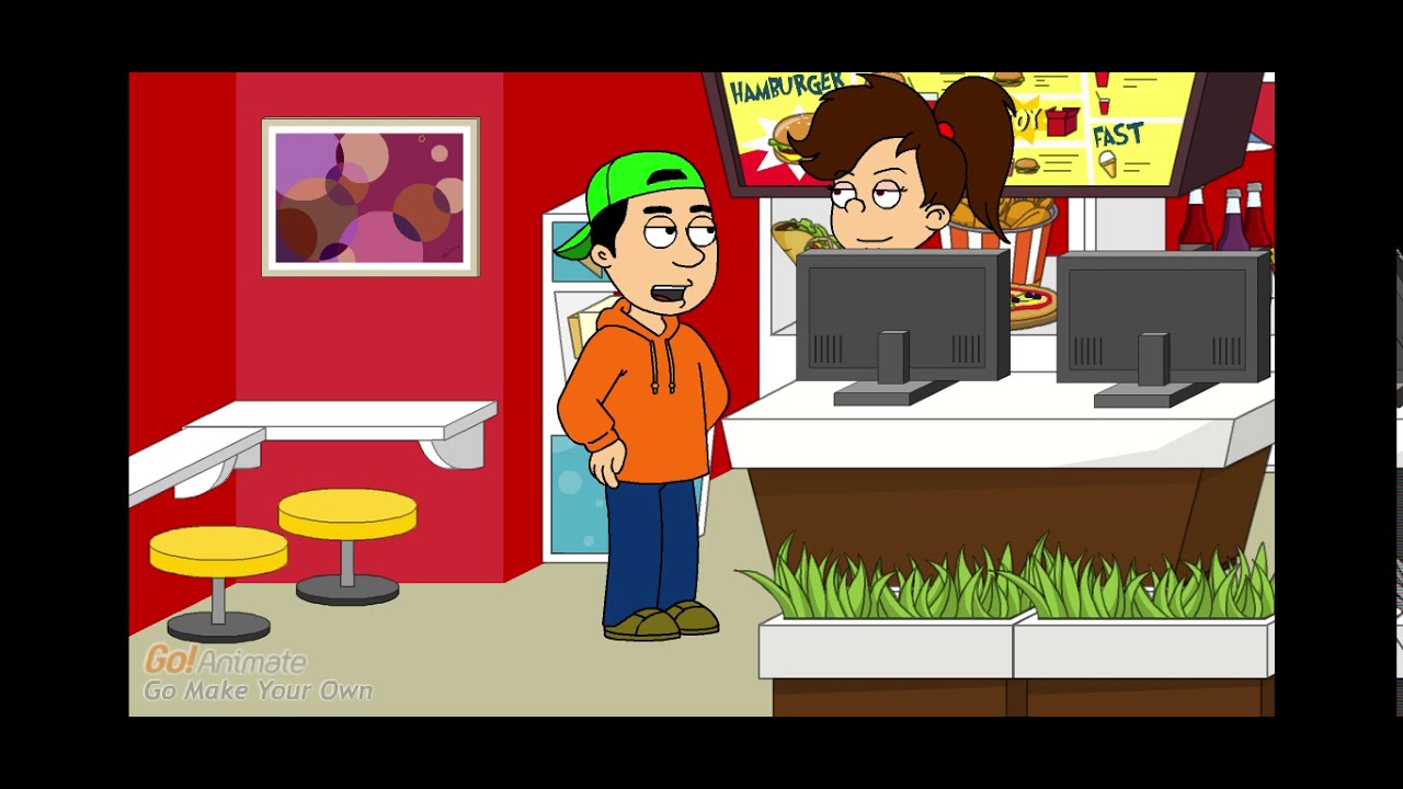 Garrison Gets Fat At Wendy's and gets grounded - YouTube