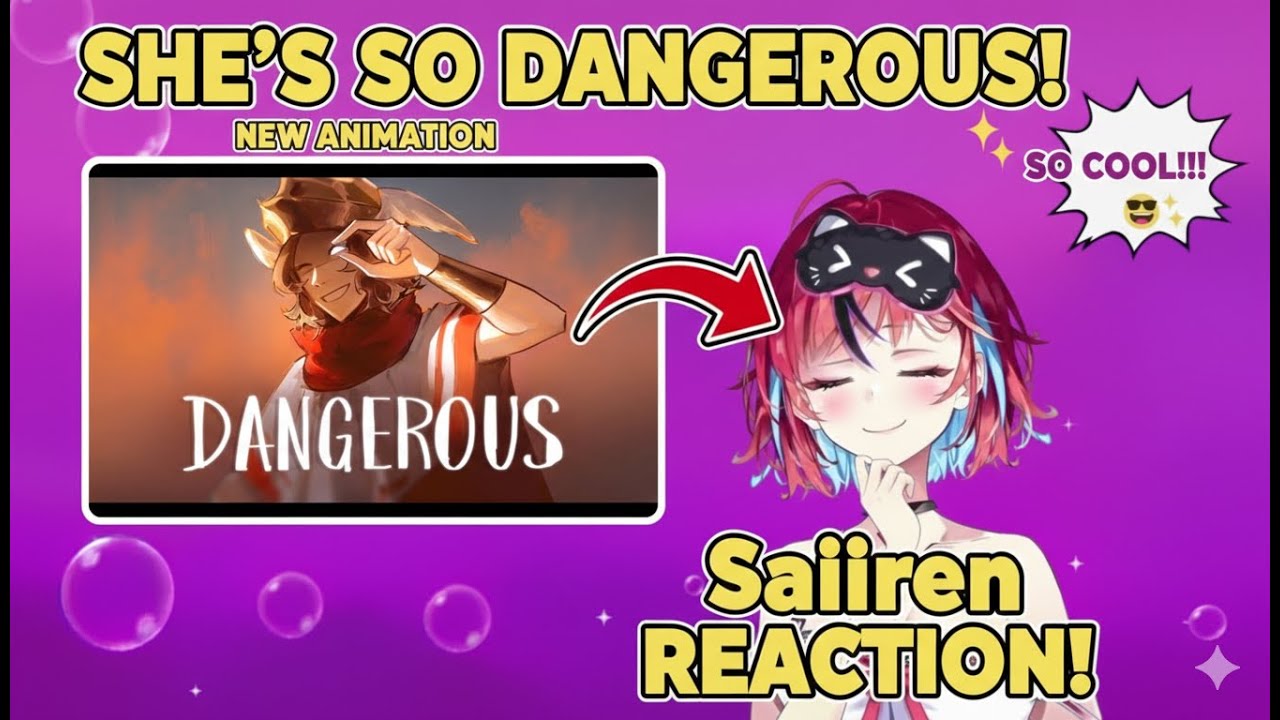 Saiiren React To Dangerous | EPIC: The Musical Animatic - YouTube