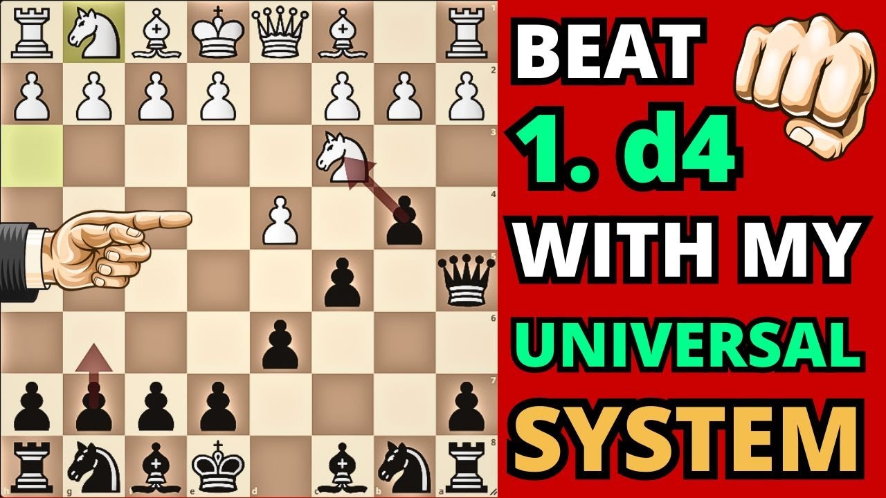 GREATEST UNIVERSAL SYSTEM TO CRUSH 1. d4 👁️👁️ - YouTube