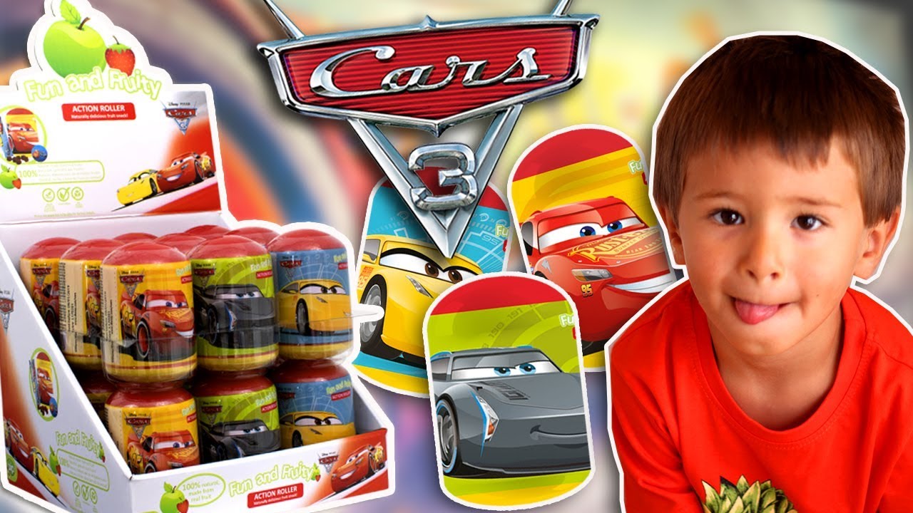 ACTION ROLLER DISNEY PIXAR CARS 3 Action Roller to Play and Collect ...