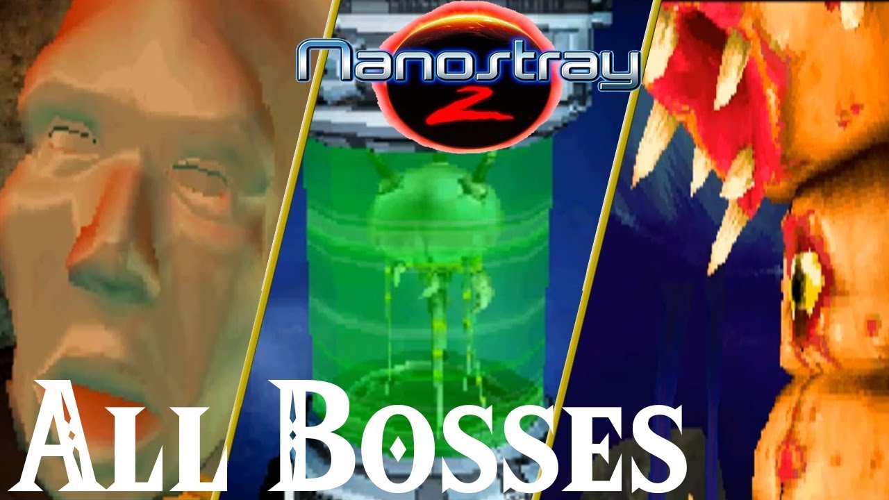 Nanostray 2 (Nintendo DS) // All Bosses - YouTube