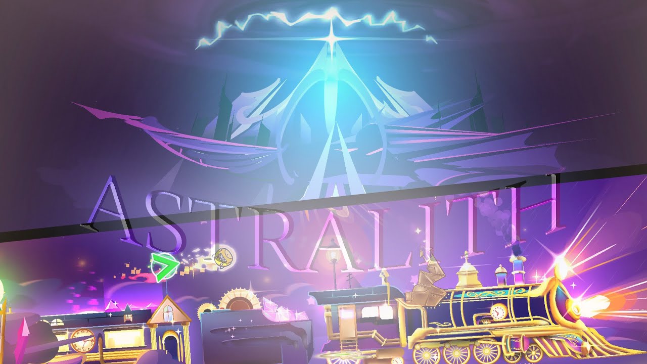 THE BEST GD LEVEL | Astralith by Geogamer12 and more 100% | Geometry ...