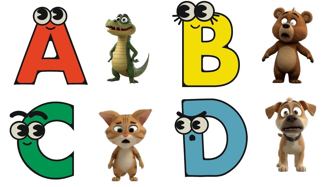 A to Z Animal Alphabet Song 🦁🎵 | Fun Learning for Toddlers - YouTube