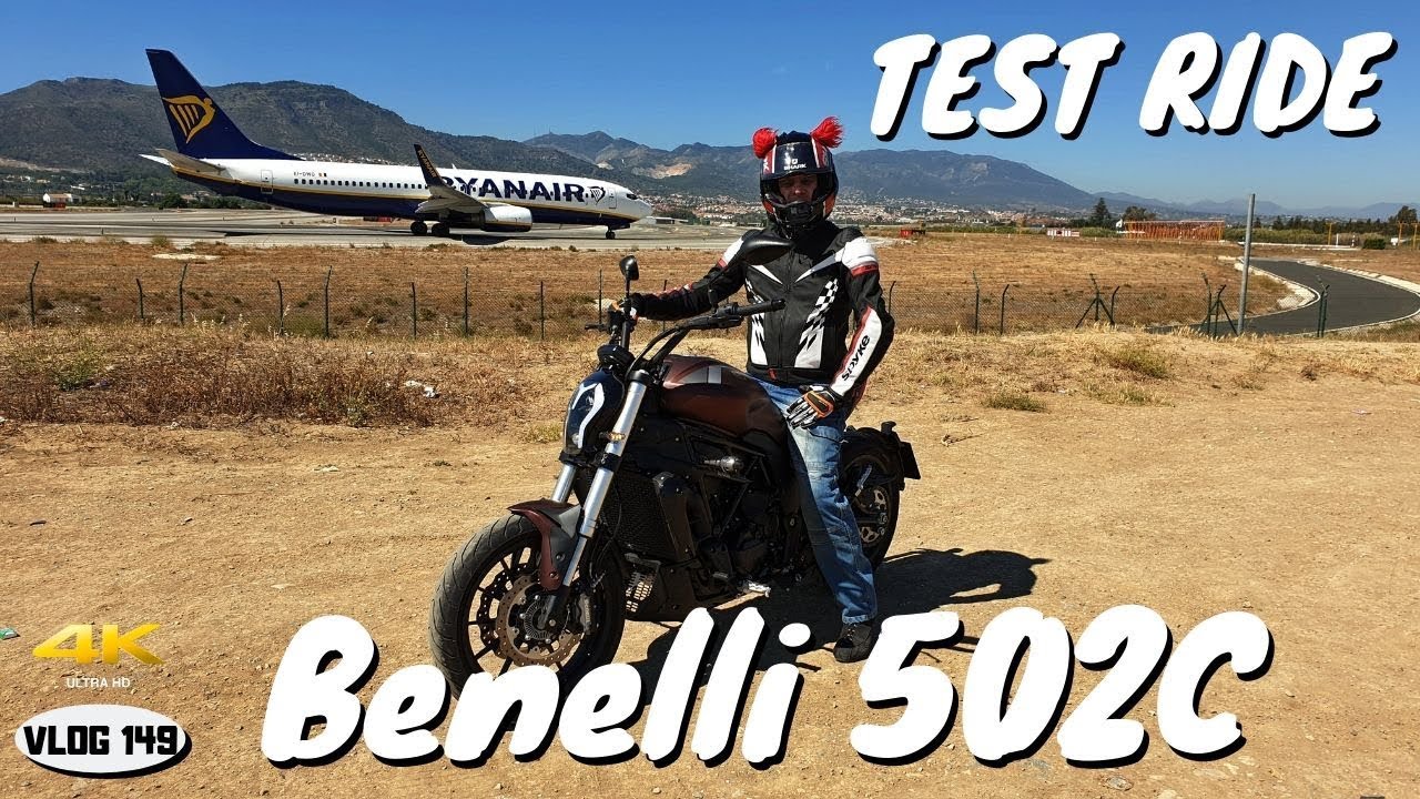 Benelli 502C (2019) - Second Test Ride - VLOG149 [4K] - YouTube