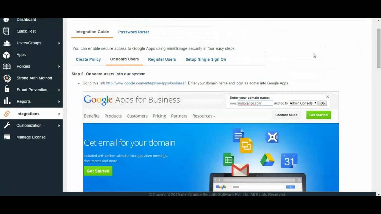 How to enable secure access to Google Apps with in minutes - YouTube