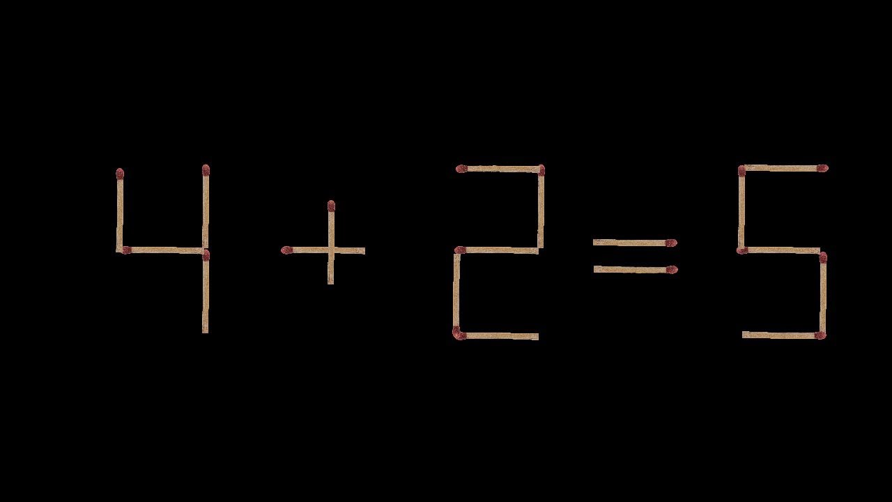 Tricky matchstick puzzle only Brilliant mind can solve! - YouTube