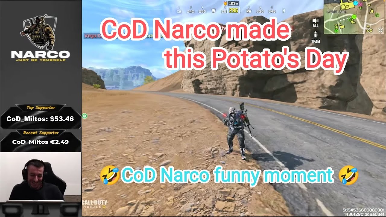 CoD Narco met the king of potatoes and made his day 🤯🤣| CoD Narco funny ...