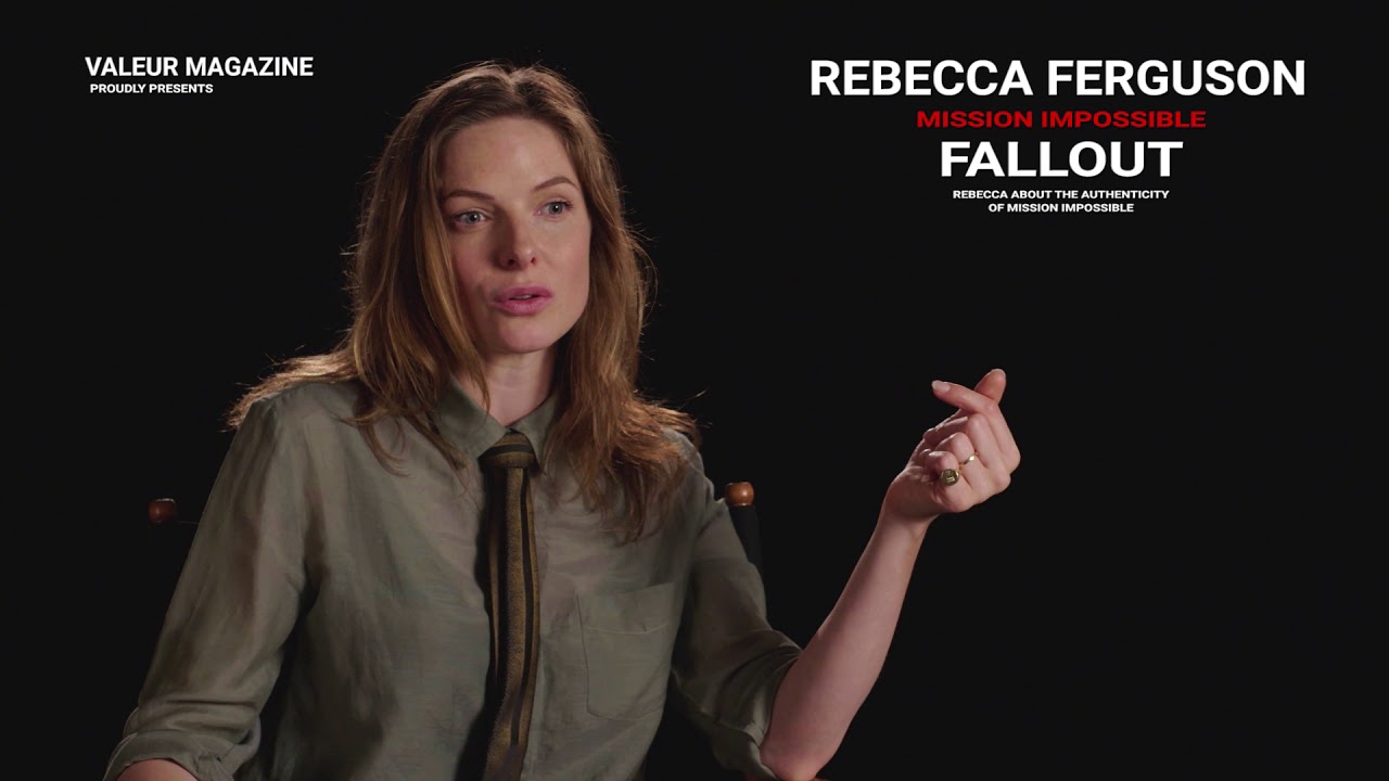 REBECCA FERGUSON INTERVIEW | MISSION IMPOSSIBLE 6 FALLOUT - YouTube