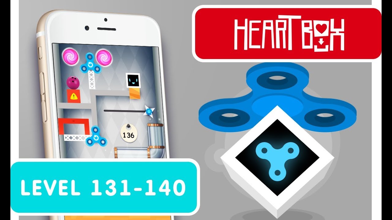 Official Heart Box Walkthrough Level 131-140 - YouTube