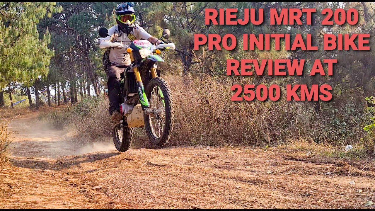 Rieju MRT 200 PRO Initial Bike Review at 2500 KMs - YouTube