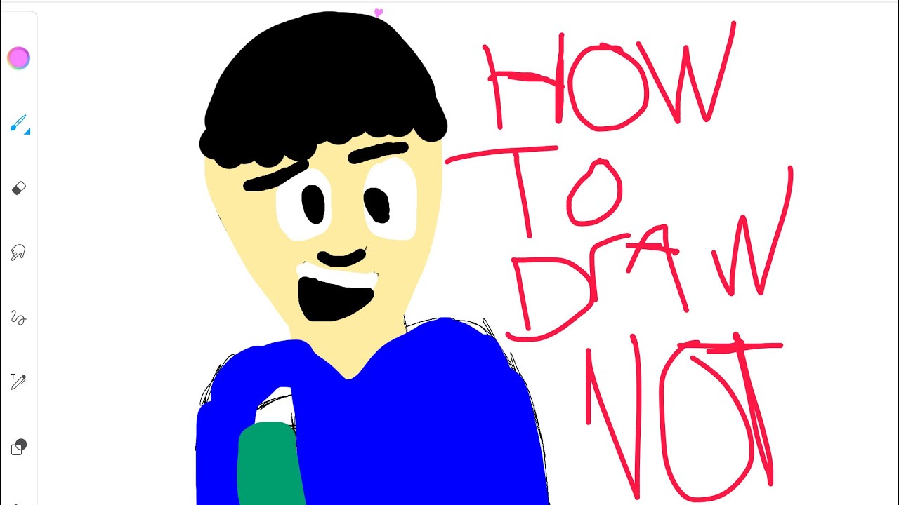 How to draw NOT @IrisSpecialArt - YouTube