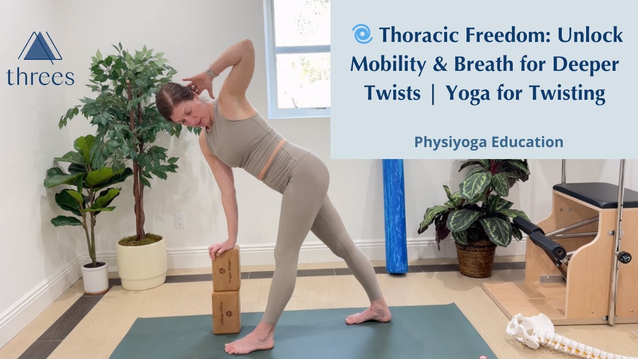 🌀 Thoracic Freedom: Unlock Mobility & Breath for Deeper Twists | Yoga for Twisting - YouTube
