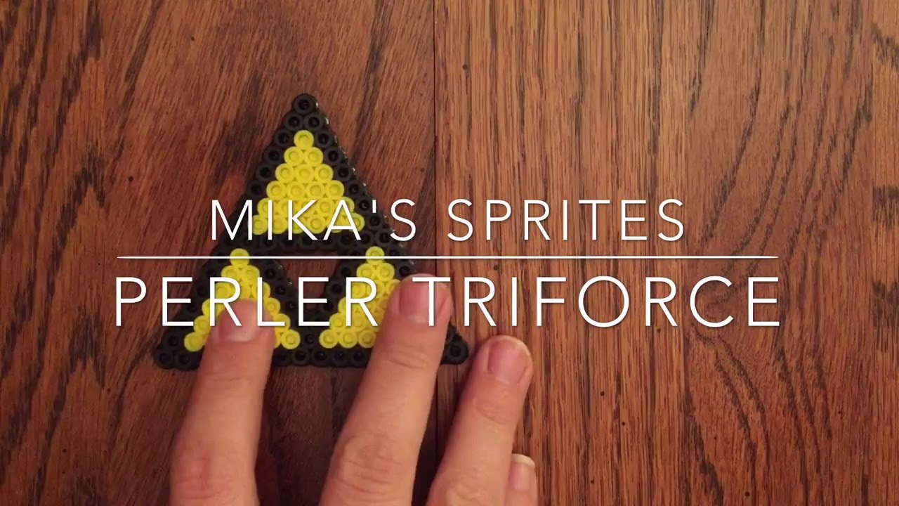 Link Triforce Perler