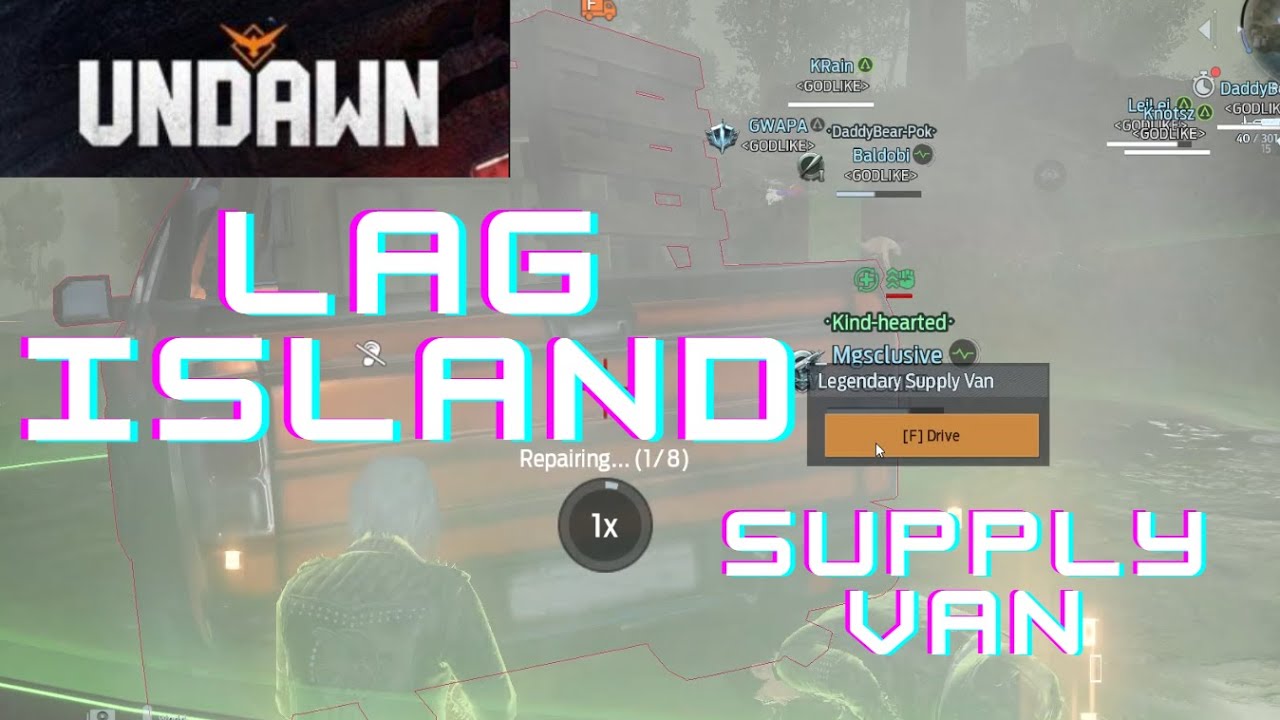 Undawn - Radiation Island Supply Van Event | GODLIKE | Raven Shelter ...
