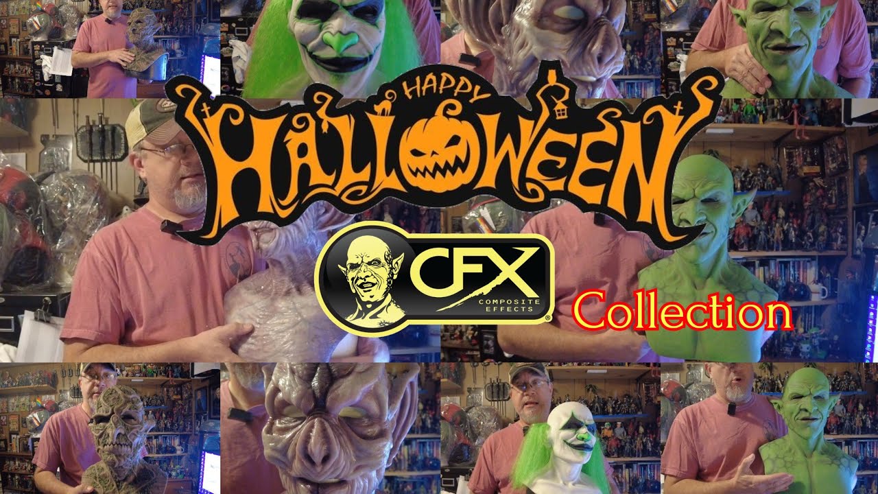 CFX Composite Effects Silicone Mask Collection | Happy Halloween 2023 ...