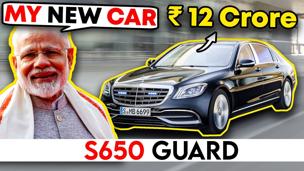 Modi Ji's New ₹ 12 Crore S-class is The King Of Bulletproof Cars ...