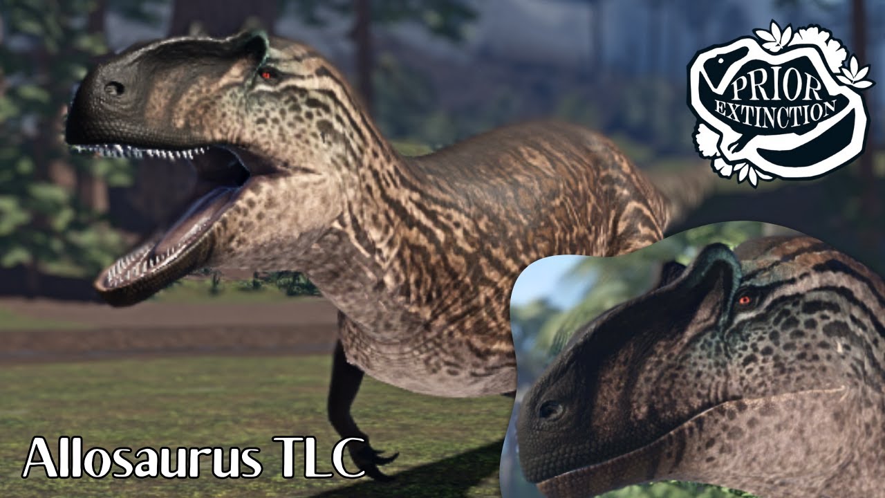 Allosaurus TLC | Prior Extinction - YouTube