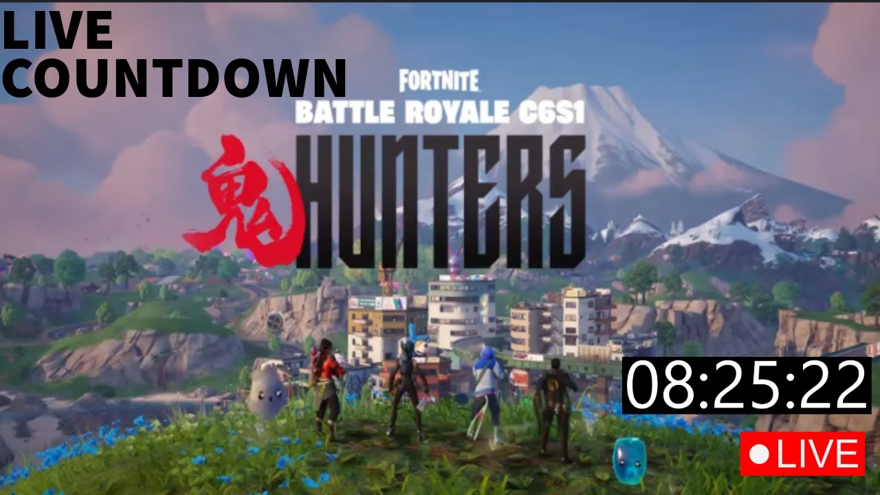 LIVE!!! FORTNITE CHAPTER 6 COUNTDOWN - YouTube