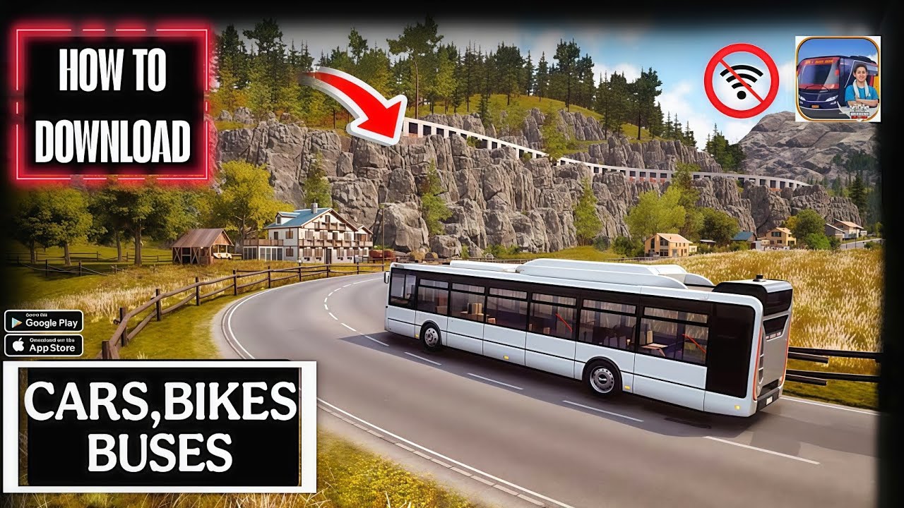 DOWNLOAD ANY CAR,BIKE,BUS OR MAP MOD IN BUSSID WITH ONE CLICK - YouTube