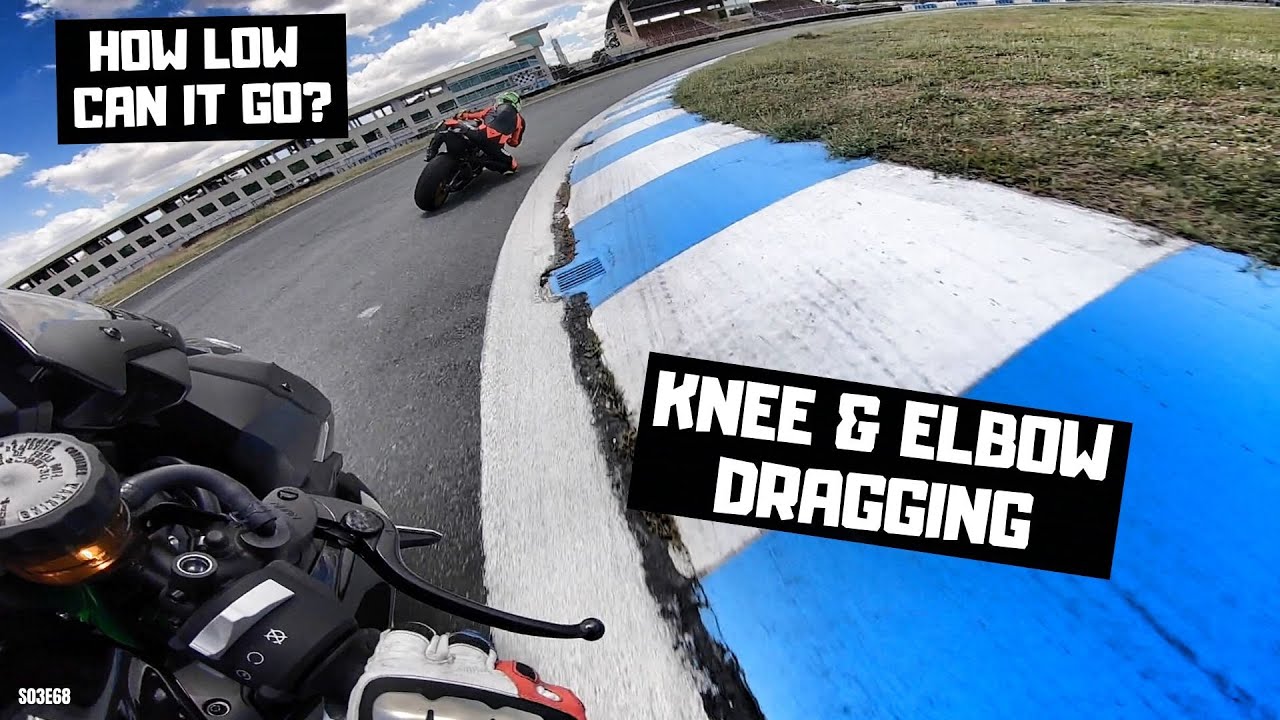 KAWASAKI ZH2 at the RACE TRACK- ELBOW AND KNEE DRAGGING | WRD RIDER ON ...