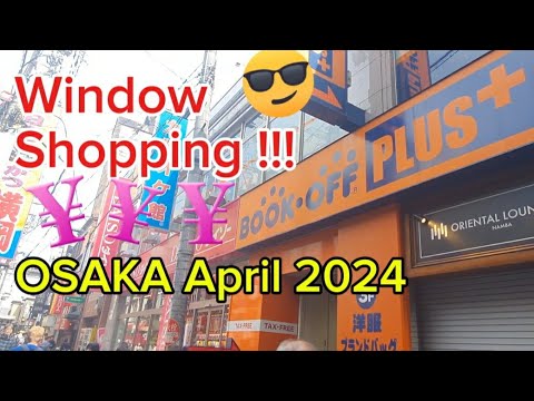 Book Off Plus - My Window Shopping in Osaka Japan ( April 2024 ) - YouTube