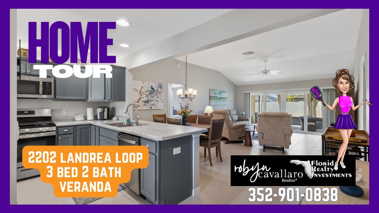 HOME TOUR NEW PRICE $439,000 Veranda Home in St John The Villages ...