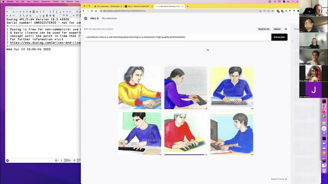 fast.ai APL study session 6 - YouTube