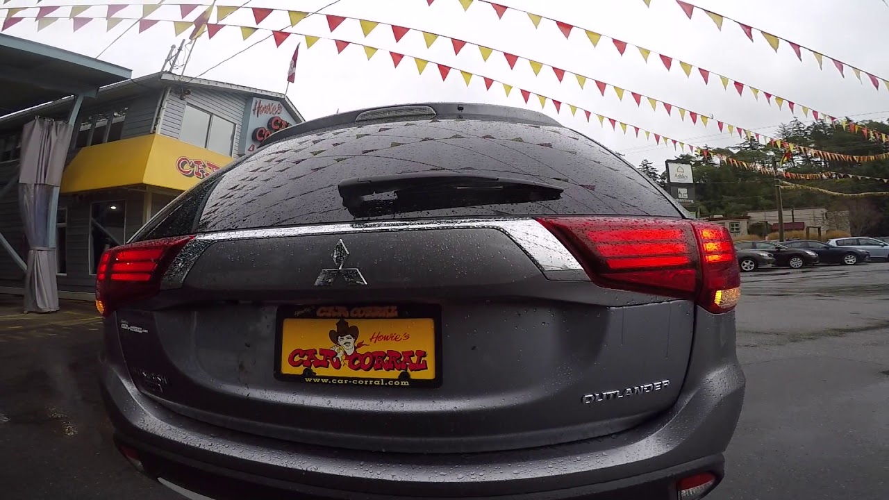 2017 Mitsubishi Outlander ES AWD - YouTube