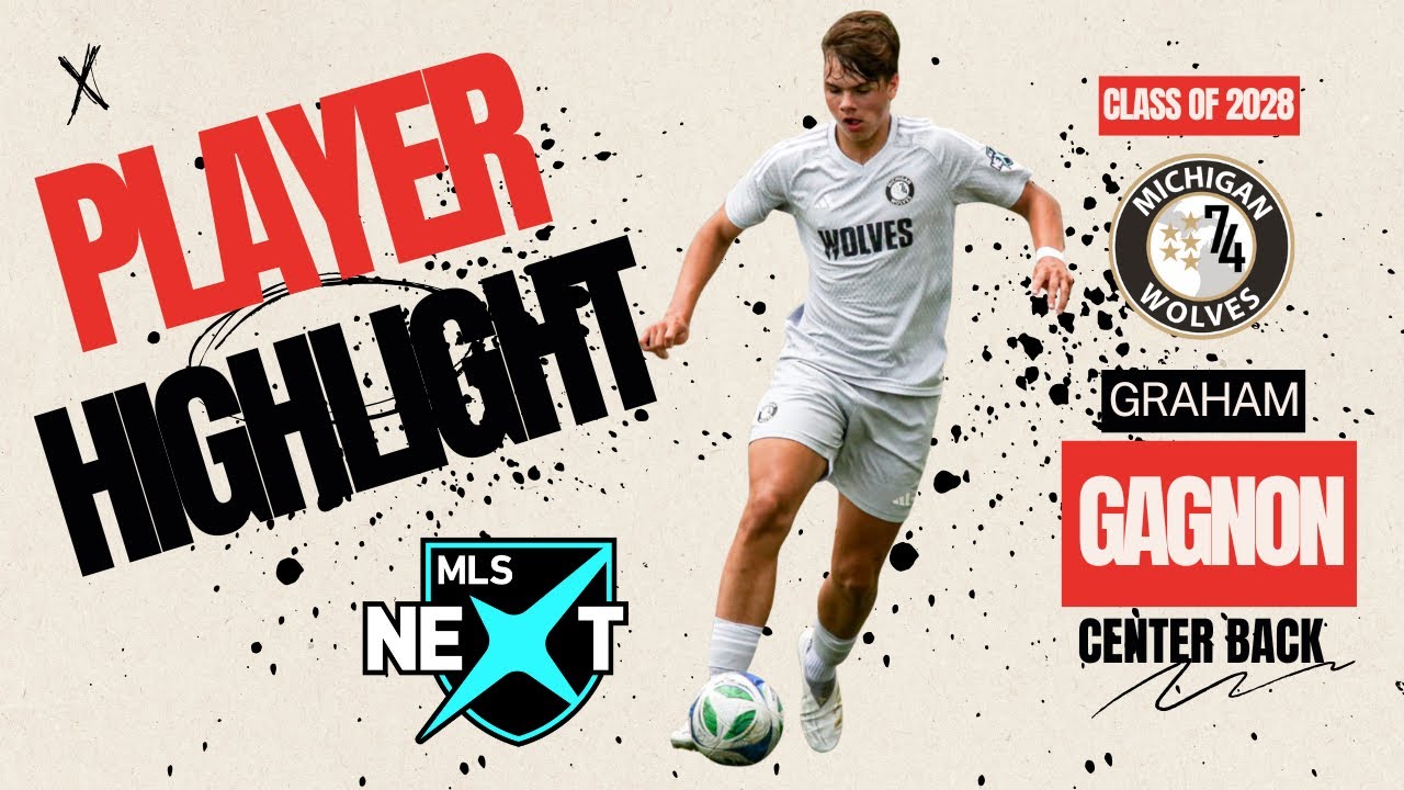 Graham Gagnon (Class of 2028) MLS Next U15 Michigan Wolves: Spring 2025 ...