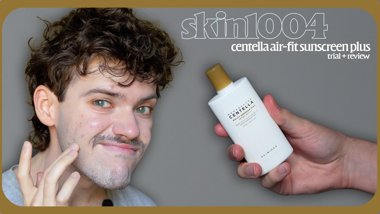 skin1004 centella air-fit sunscreen plus | trial + review - YouTube